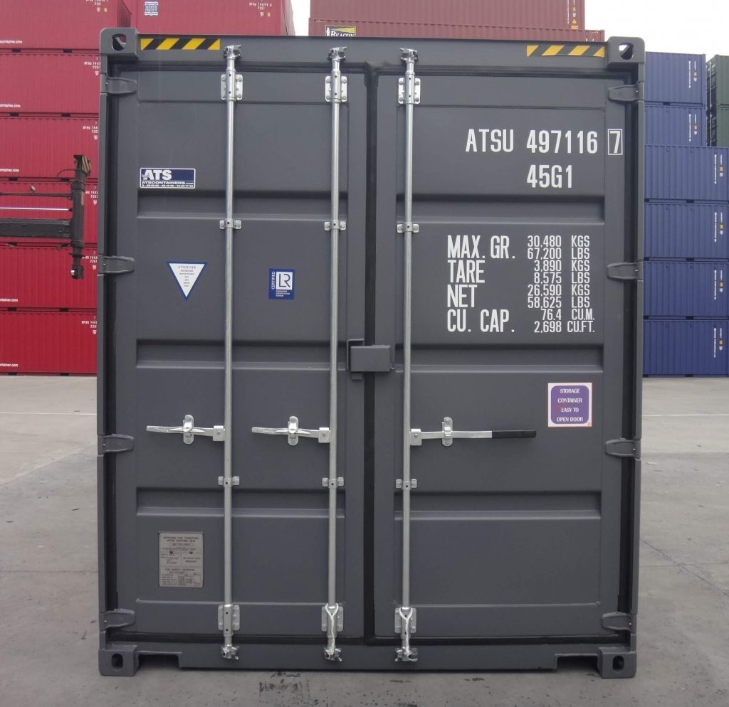New 40' high cube containers | ATS Containers
