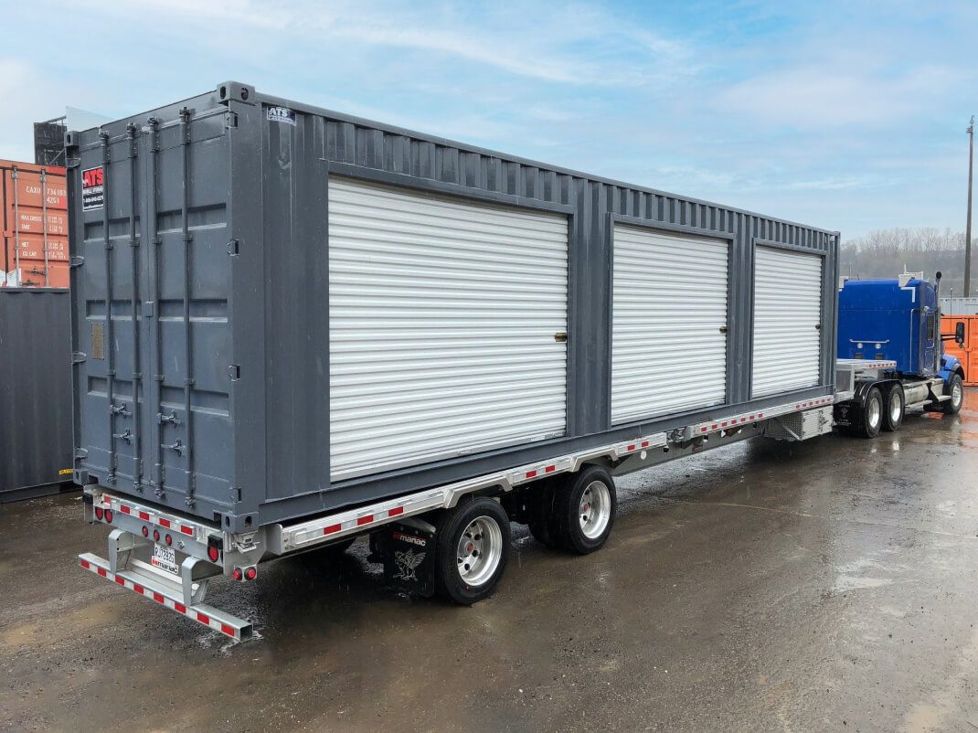 Ground Delivery of Shipping Containers | ATS Canada