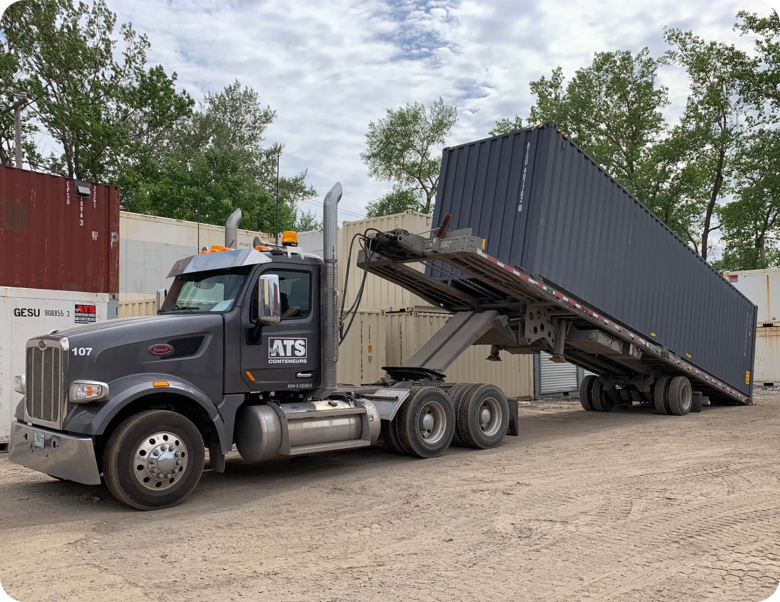 New and Used Shipping Container Delivery - ATS Containers