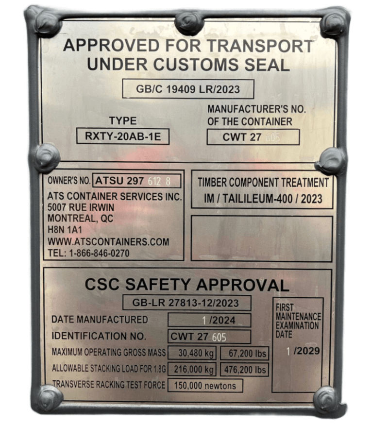 Shipping Container Dimensions 10’, 20’, 40’ | ATS Containers
